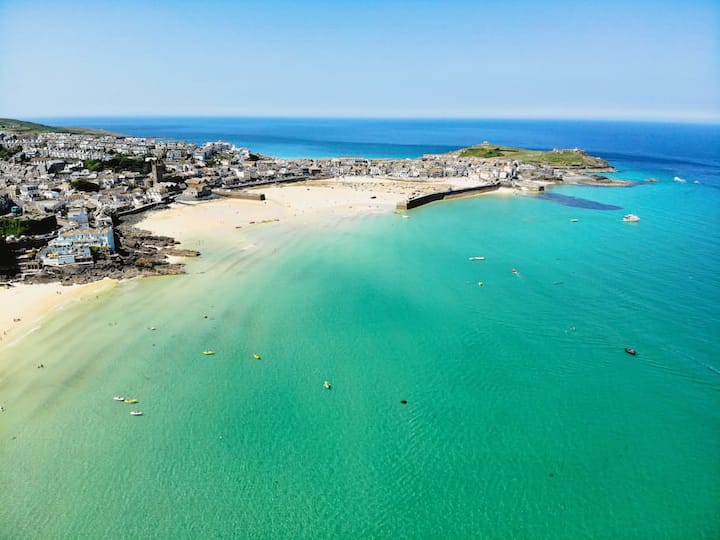 Quaint Cosy Fisherman's Cottage With Free Parking - St Ives