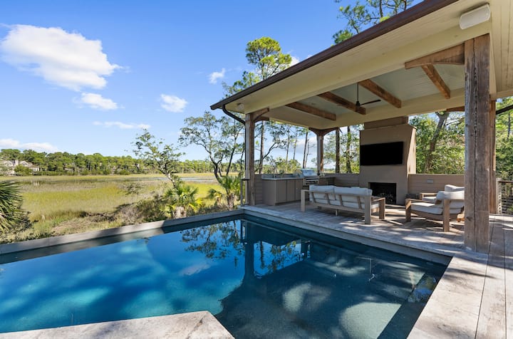 Stunning Views, Dog Friendly, New Pool! - Kiawah Island, SC