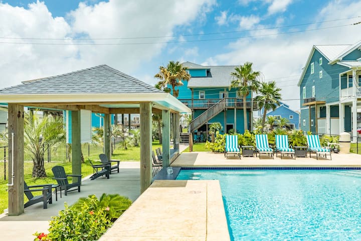 Private Pool In Jamaica Beach |Bay Views - Jamaica Beach, TX