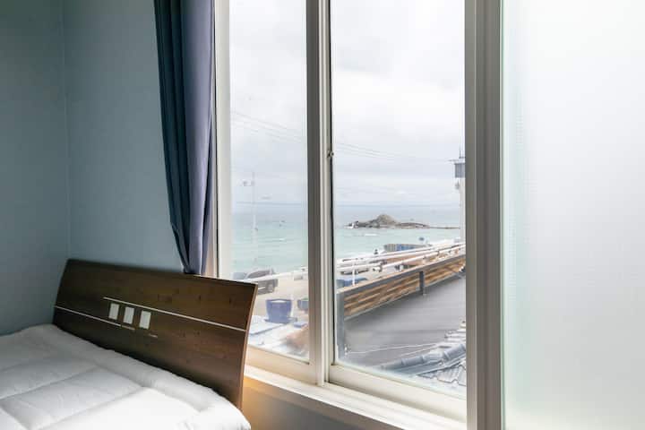 #사천진 #경포 #아쿠아리움 오션뷰 패밀리 C(애견동반가능) - 정선군