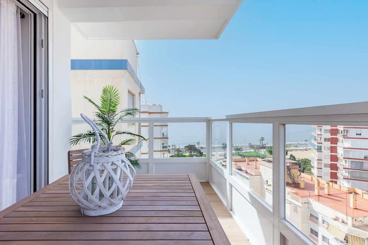 A&n Sunset Sea View Apartment Pool & Beach Torre - Torre del Mar