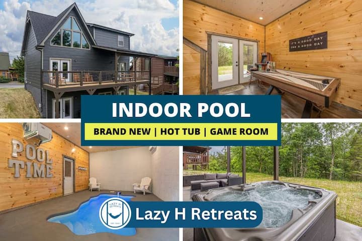 Indoor Pool | Hot Tub | Air Hockey | Game Room - Sevierville, TN