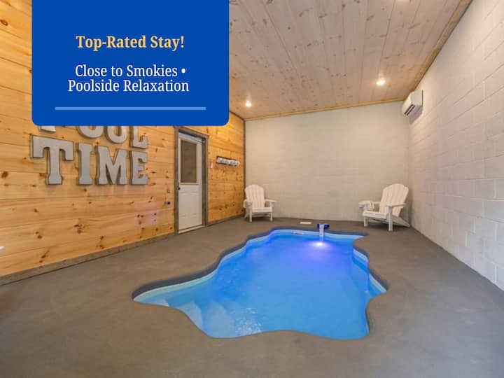 Pet Friendly Fun: Indoor Pool, Hot Tub & Games! - Sevierville, TN