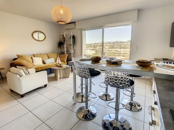 Magnifique Duplex Vue Mer, 3 Chambres - L'Île-Rousse