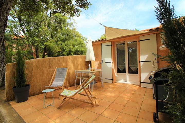 Mini Viila 2/4 Personnes à Santa Giulia - Roglian - Plage de Palombaggia