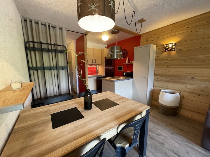 Ours Blanc 11 - Studio 4 Pers. 3* Belle Vue - La Clusaz