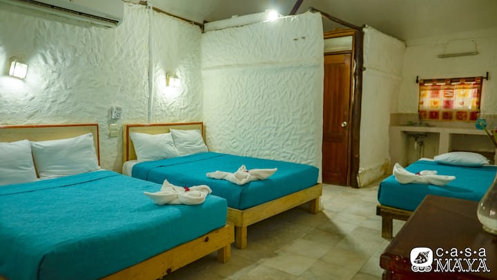 Cabaña Confort King Frente Al Mar - Holbox