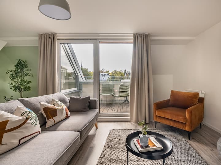 Chemnitz Hartmannstr | 1bedroom Suite+balcony (Lt) - Chemnitz