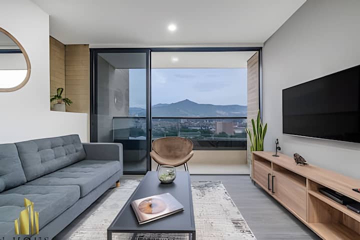 Class 48 1103 - Loft-style Living/panoramic Views - Envigado