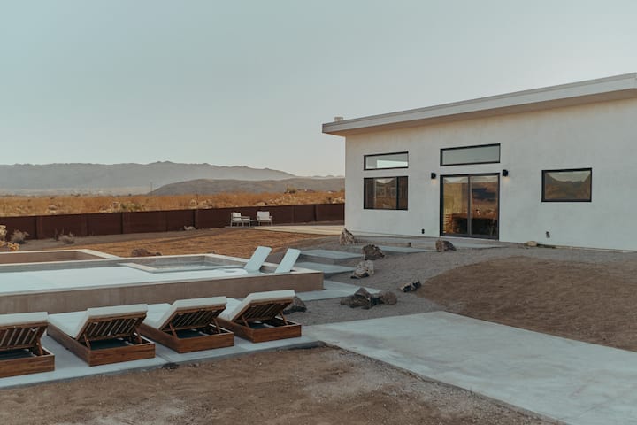 Heated Saltwater Pool/spa, Pickleball & 360 Views - Joshua Tree, CA