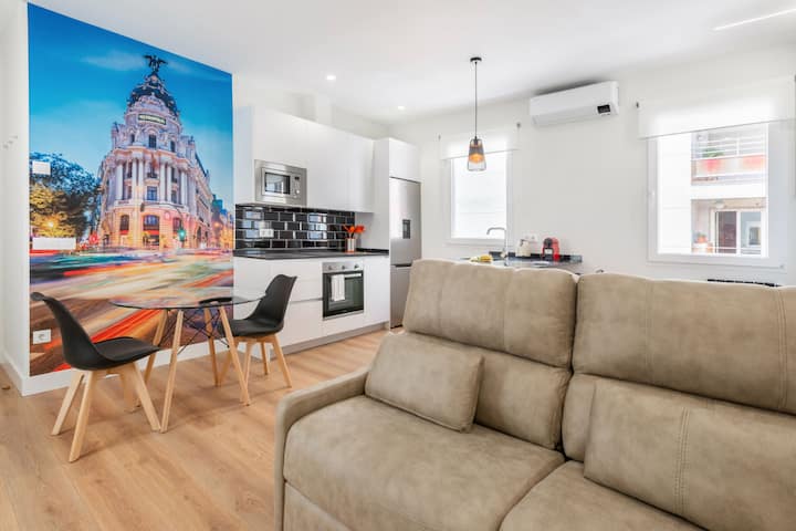 Bright & Refurbished -1bedroom 1bathroom-salamanca - Madrid