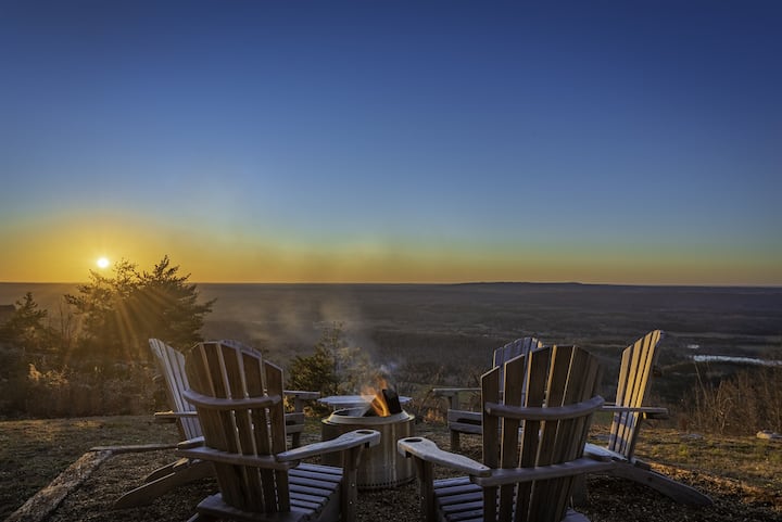 Gorgeous Panoramic Mountain Views From The Hot Tub - Mentone, AL