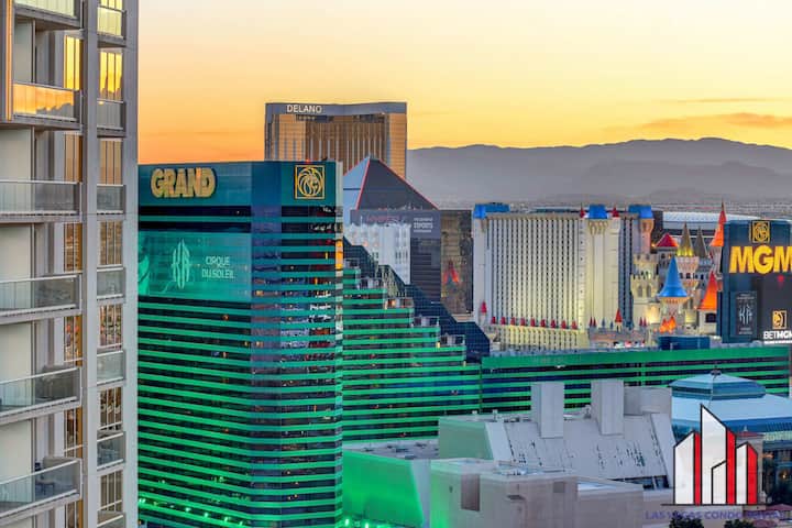 Mgm Signature-37-814 1br 2ba F1 Pits View Balcony - Henderson, NV