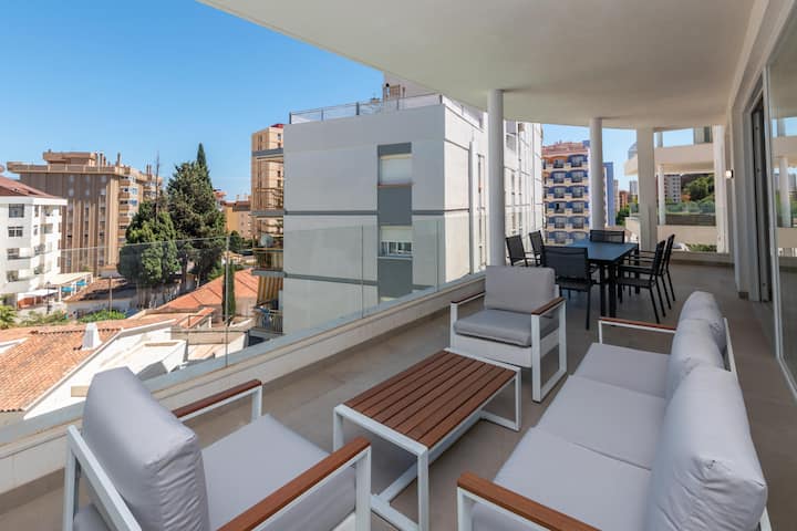 Luxury 3br Fuengirola - 350m To The Beach - Mijas