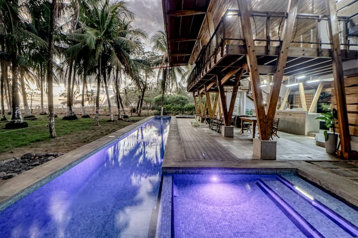 Open 4br Oceanfront Playa San Miguel Dog Friendly - Bejuco District