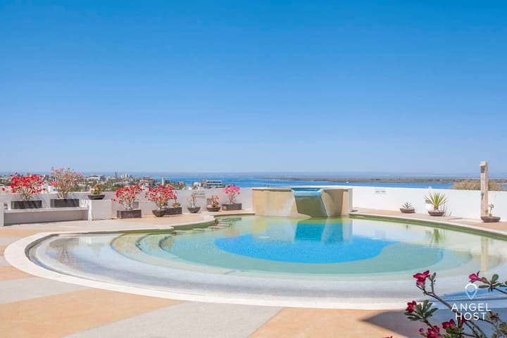 Stunning Bay Views, Pool, Near Malecón Waterfront - La Paz