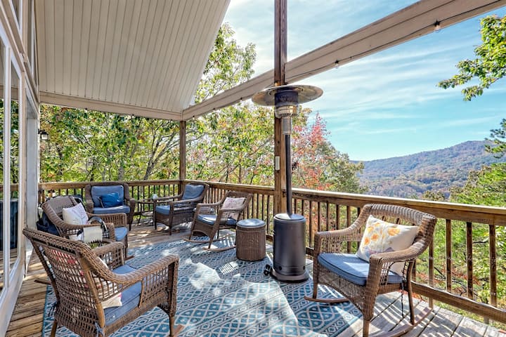 Peaceful Luxury Chalet | 2h From Atl | World Cup & - Clayton, GA