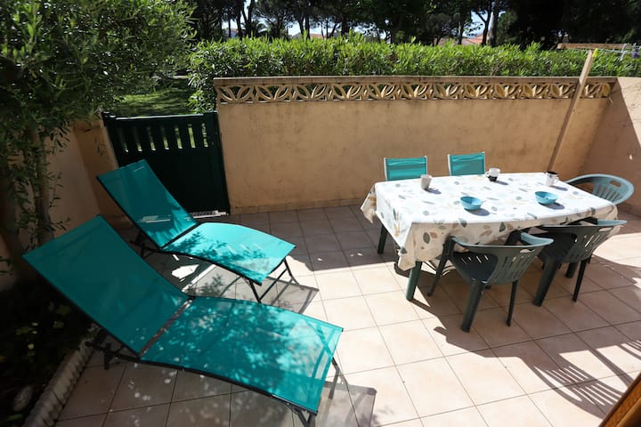 Belle Villa T3 Avec Terrasses Proche De La Plage D - Saint-Cyprien