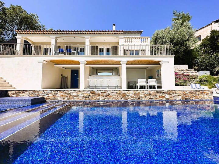 Belle Villa Pour 6 Personnes Avec Grande Piscine à - La Londe-les-Maures