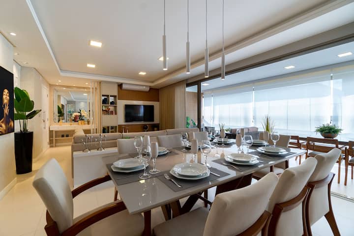 Punta Blu Residence, Luxuoso Apartamento No Centro De Bombinhas - 4 Dorm - Bombinhas