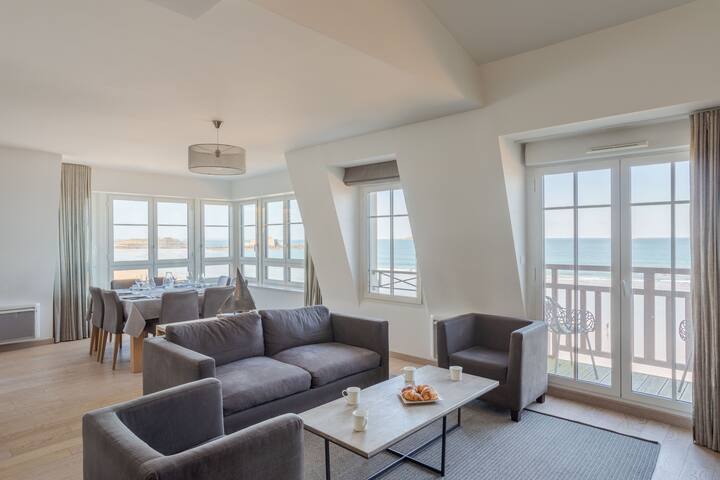 100 M² Apartamento ∙ 3 Habitaciones ∙ 6 Huéspedes - Saint-Malo