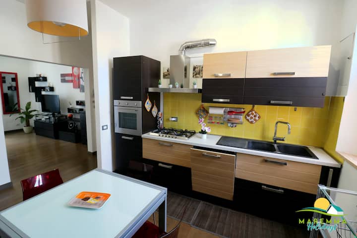 Maremma Holidays: Trento Apartment - Follonica