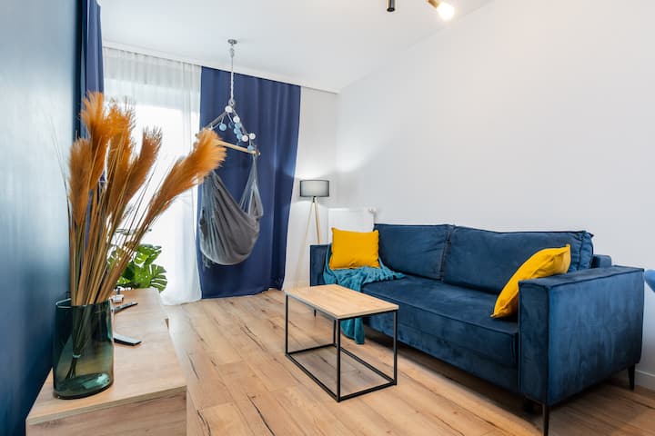 Premium Sesame Apartment | 2 Rooms Balcony Parking - Warschau