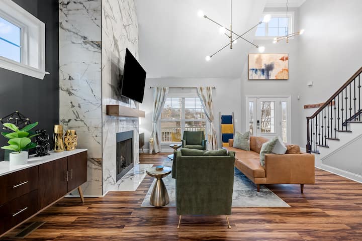 3min To Aquarium | Secret Game Room | 3 King Beds - Chattanooga, TN