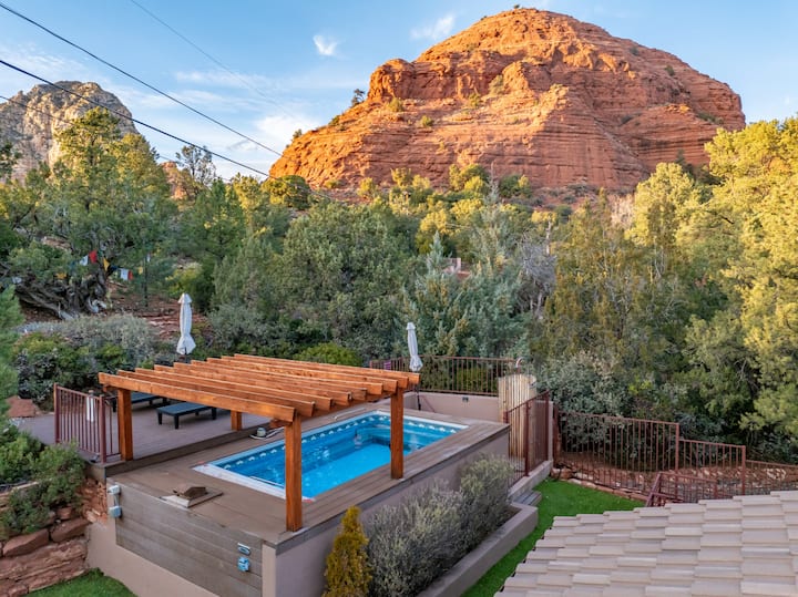 Sugarloaf View, Heated Pool, Spa, Theater, Firepit - Sedona, AZ