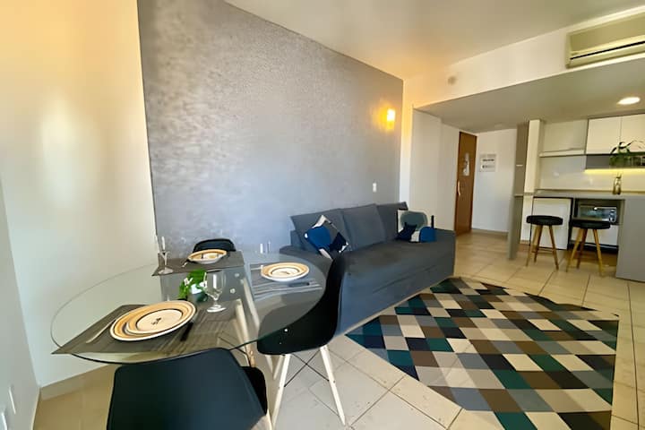 Flat à Beira-mar No Melhor De Santos Para Família! - Santos