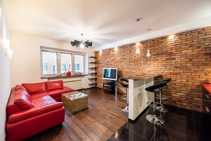 Nowolipki Red Apartment - Varsovia