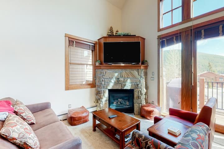 3br Mountainview | Fireplace | Parking | W/d - Keystone, CO