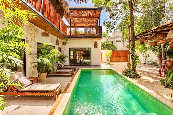 Tulum Villa For Groups | Pool & Jacuzzi - Tulum