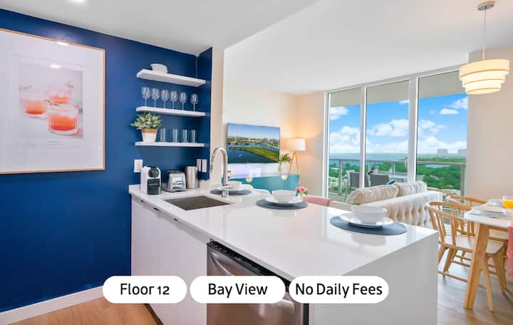 Fifa World Cup Hub: Modern 2br + Bay View - Doral, FL