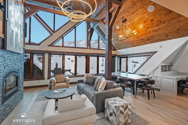 The Lodge At Mountain Village | Stunning Ski-in/out Presidential Penthouse | A Nestique Property - Park City, UT