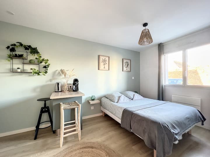 Studio - Centre Commercial - Parking Privé Cosy - Plougastel-Daoulas