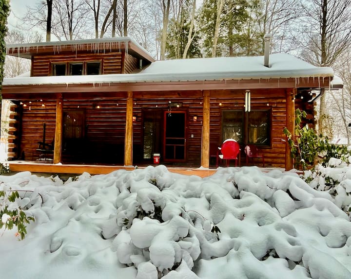 Beautiful Log Cabin - Interlochen, MI