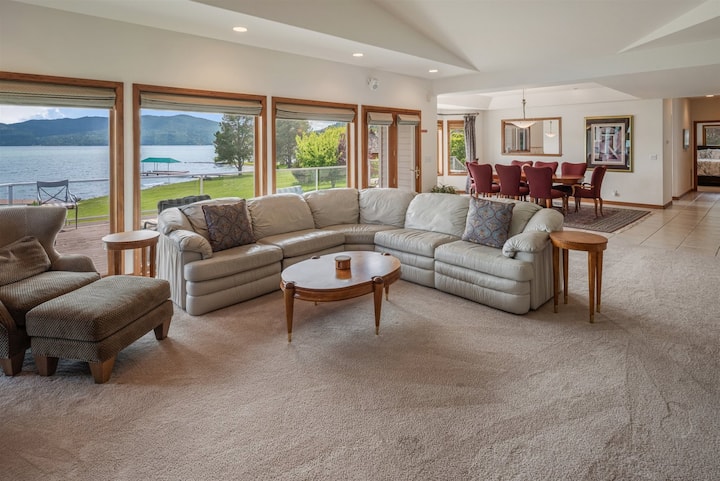 Waterfront Home | Dock, Hot Tub, & Dog Friendly! - Sandpoint, ID