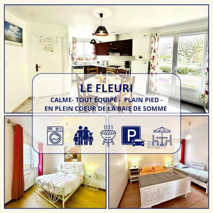 Le Fleuri-plain-pied-st Valery & Le Crotoy à 10min - Noyelles-sur-Mer