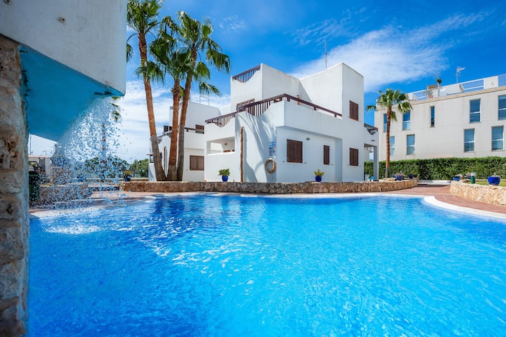Apartamento La Perla De Cala D'or 8 Con Piscina Compartida, Jardín Y Wi-fi - Cala d'Or