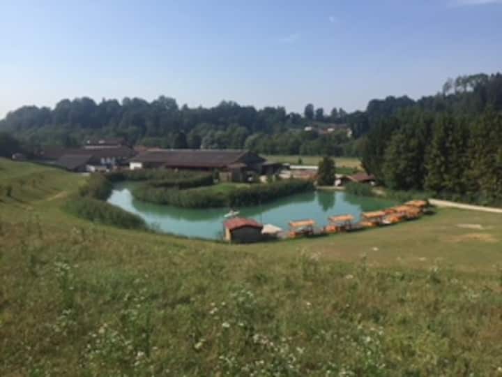Ferienwohnung Rose 65qm (Ferienhof Mühlthal) - Wasserburg am Inn