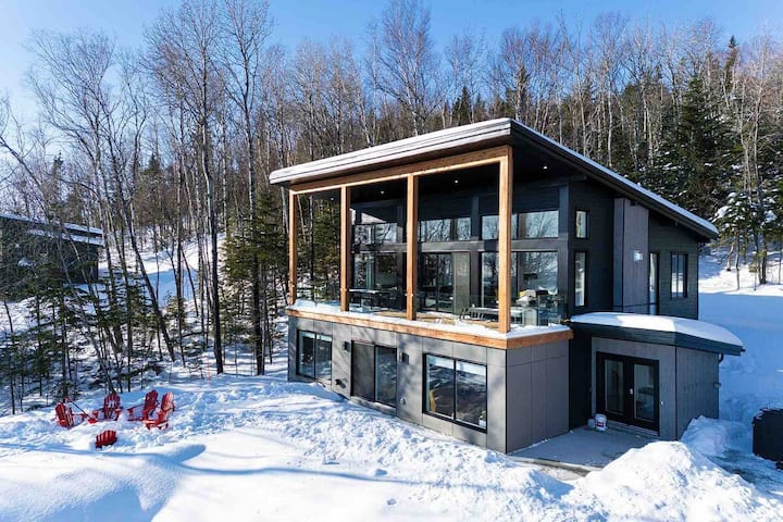 Onyx 150: Vues D'hiver, Spa & Foyer - Quebec