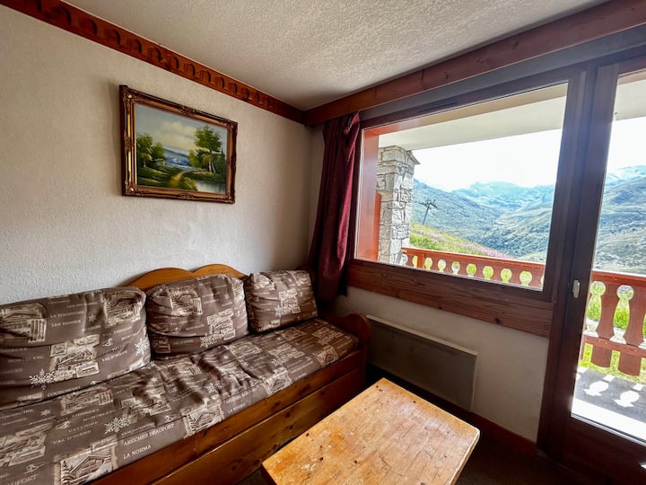 Appartement 2 Pièces, 4/6 Pers, Animaux Acceptés - Les Menuires