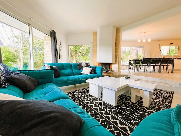 Fouesnant, Cap Coz, Superbe Maison Familiale, Plag - Fouesnant