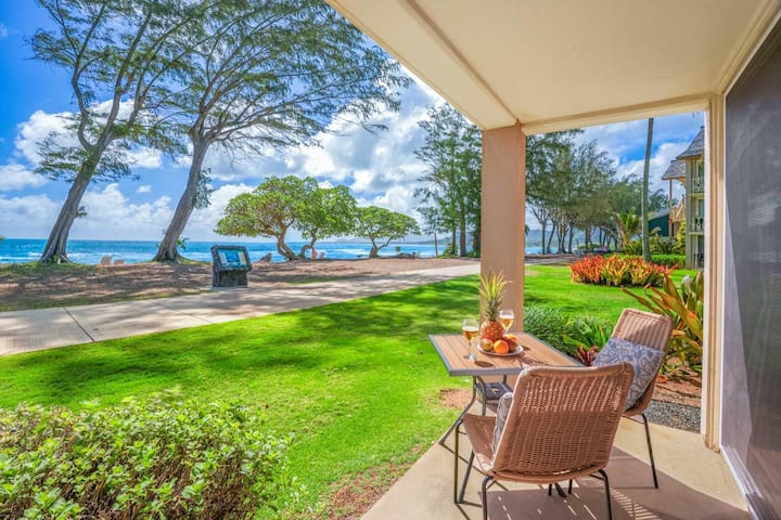 Islander On The Beach 320 Ocean View Studio - Kapaʻa, HI