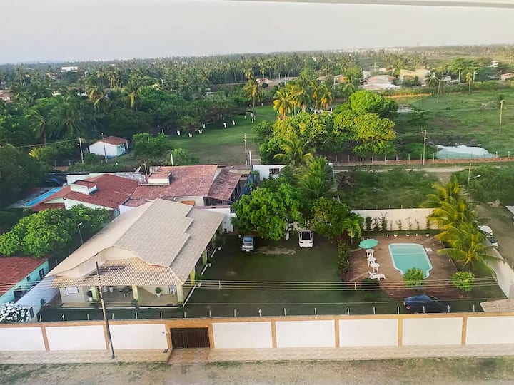Casa De Praia Com Ar, Piscina E Grande ÁRea Verde - Aracaju