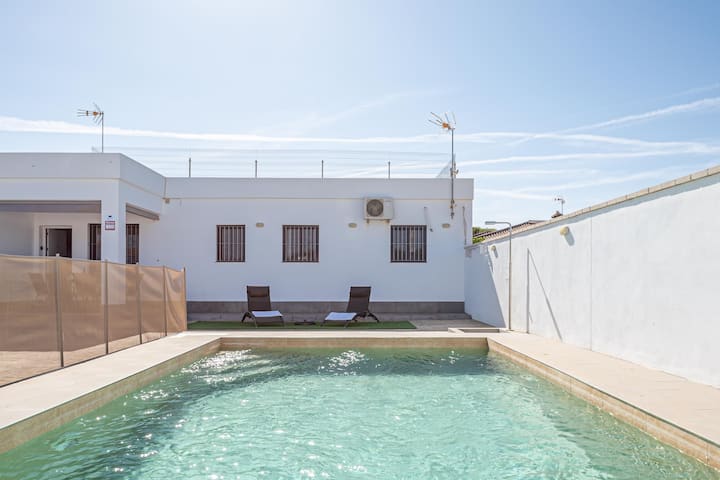 Brand-new Chalet With Air Conditioning And Wi-fi. - Chiclana de la Frontera