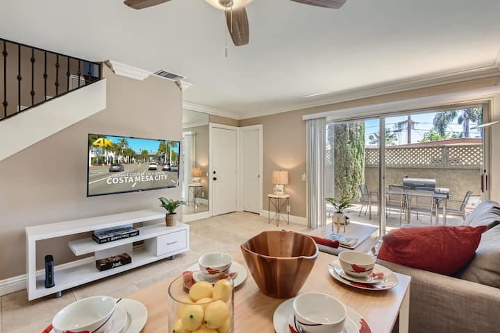 Spacious 3br/yard/bbq/games/free Parking! (0r2) - Costa Mesa, CA