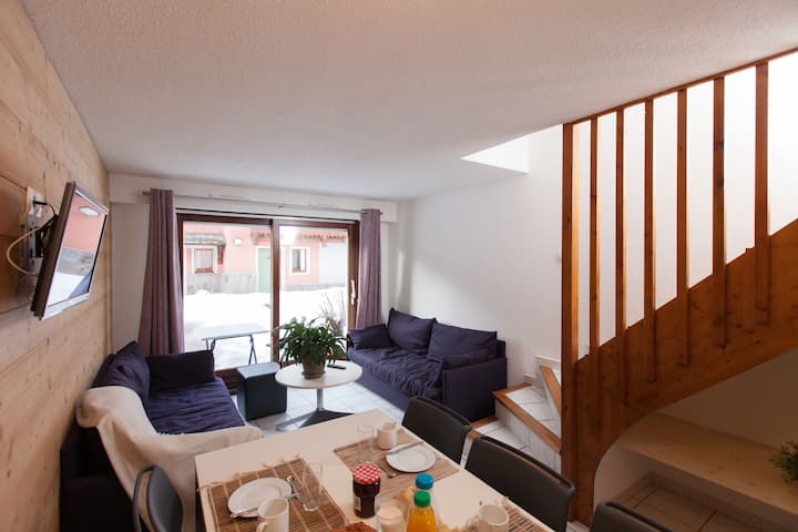 Chalet Mitoyen Triplex Rénové · Accès Pistes P - Bardonecchia