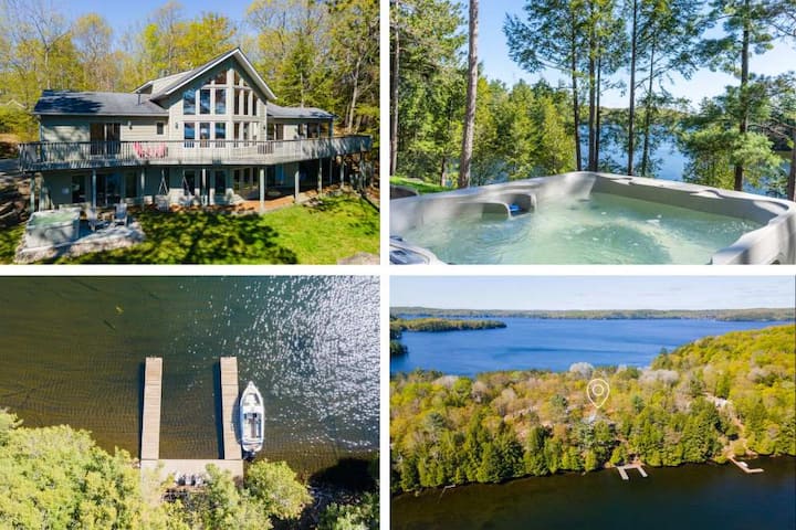 Lake Front- Hottub+sauna+golfsim+arcade+kayaks+bbq - Ontario 60